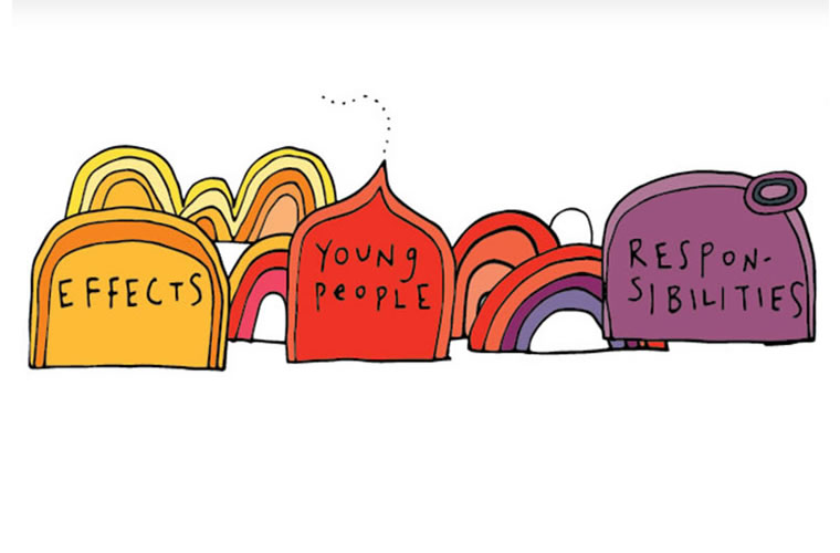 Smoke Free Booklet | Illustration | Cathy McAuliffe Design, Hobart Tasmania